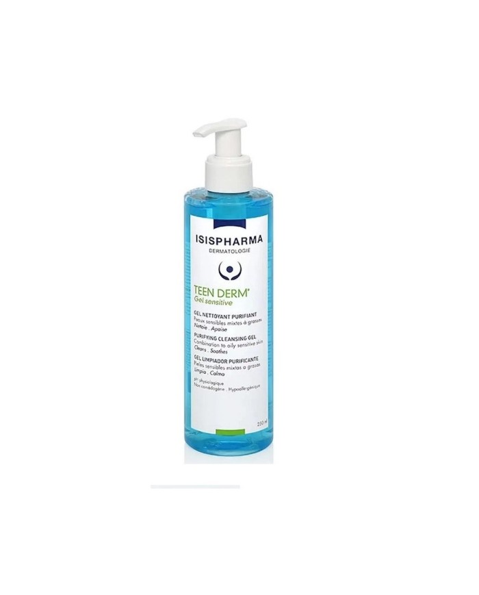 TEEN DERM GEL SENSITIVE X250 ML